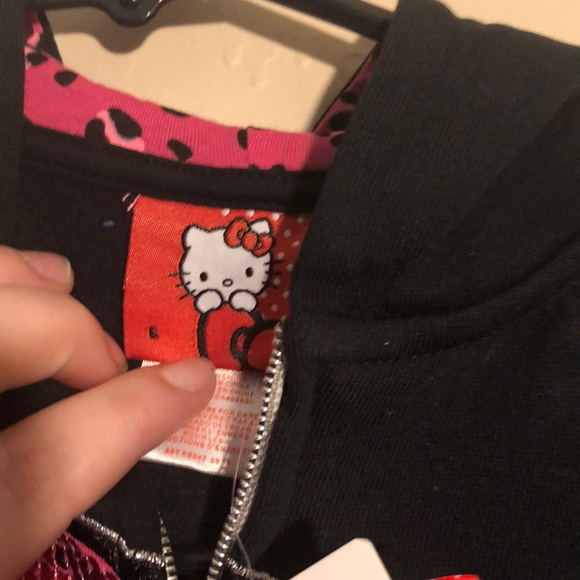 Hello Kitty | Jackets & Coats | Girls Bnwt Sparkle Hello Kitty Jacket ...